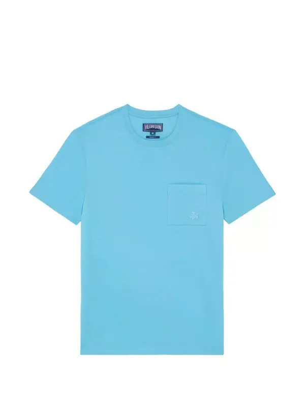 Vilebrequin Chest-pocket Embroidered T-shirt - Blue