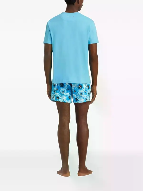 Vilebrequin Chest-pocket Embroidered T-shirt - Blue