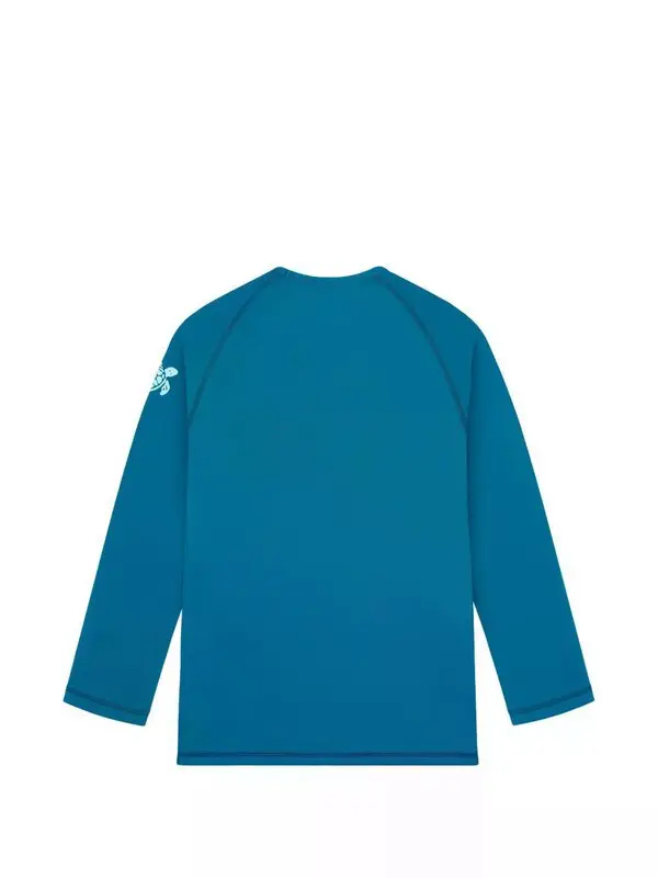 Vilebrequin Long-sleeve Logo Rashguard - Blue
