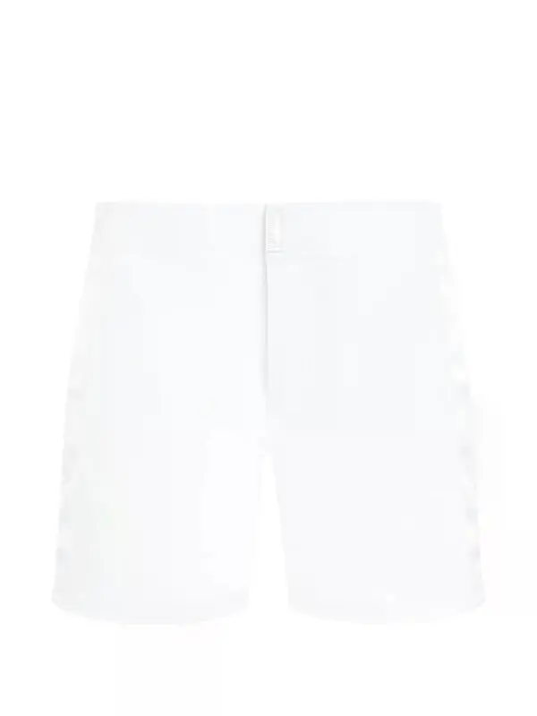 Vilebrequin Flat Belt Swim Shorts - White