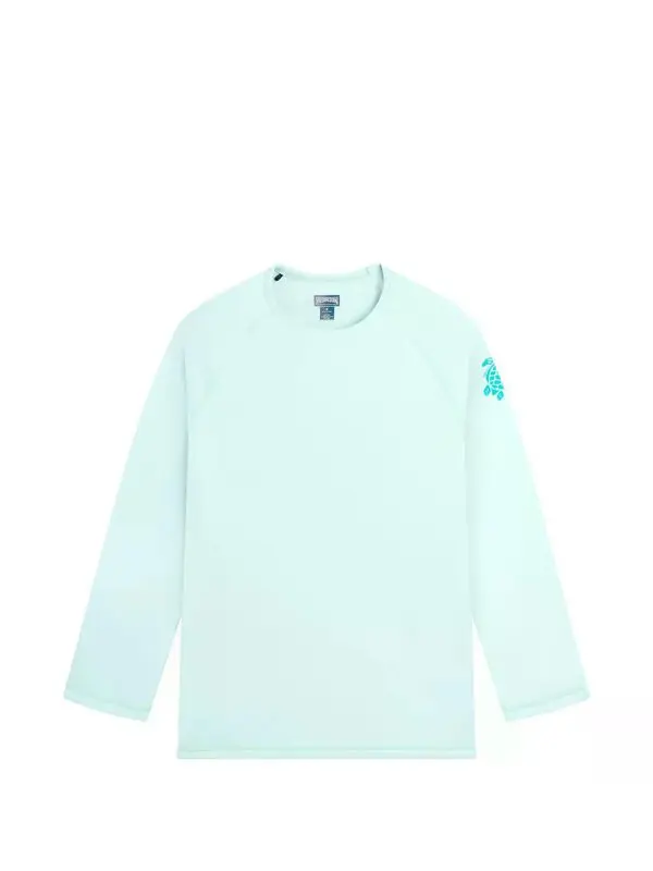 Vilebrequin Long-sleeved Turtle T-shirt - Blue