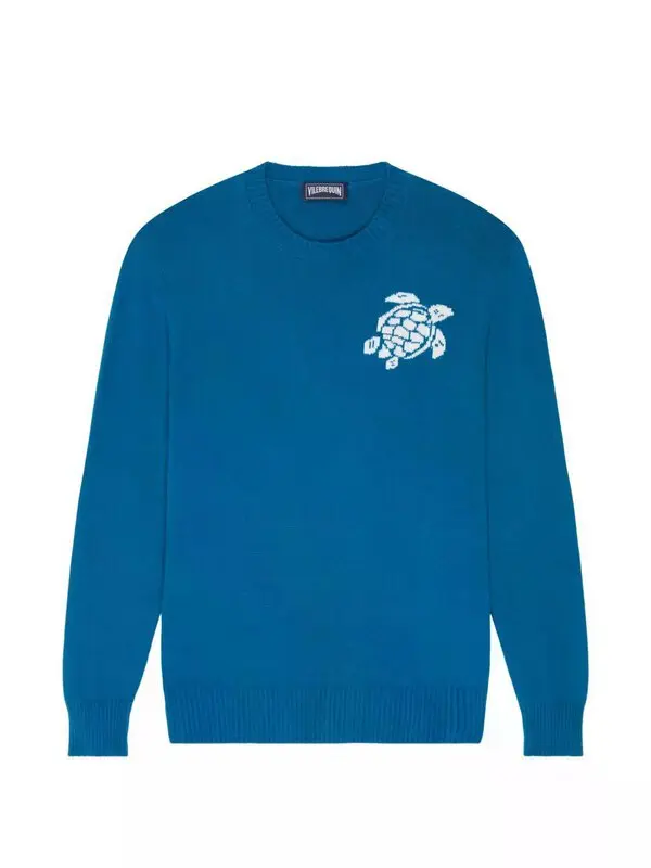 Vilebrequin Jacquard Crew-neck Sweater - Blue