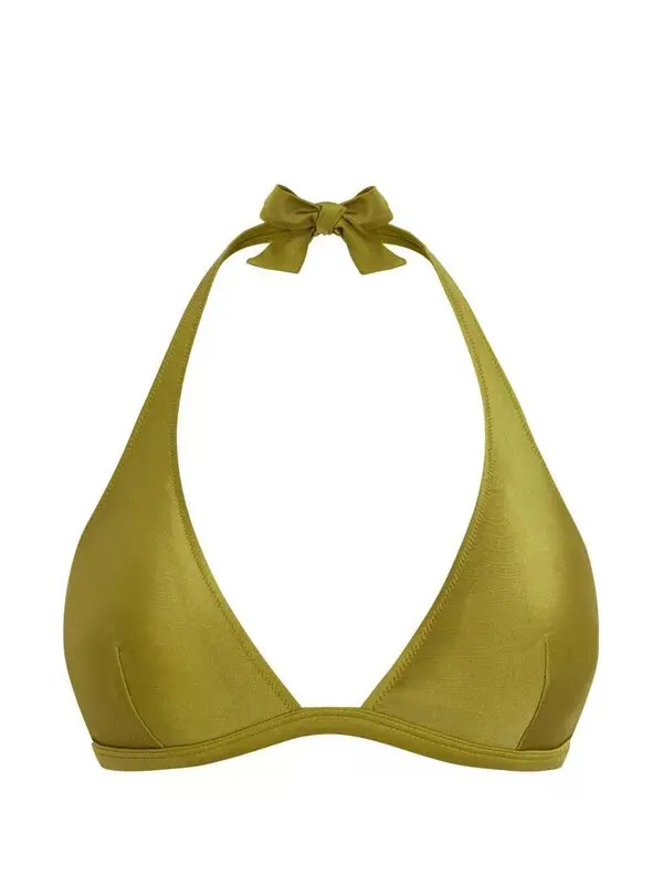 Vilebrequin Halter Bikini Top - Green