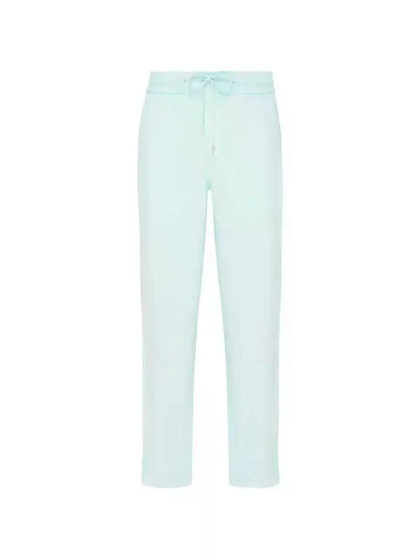 Vilebrequin Linen Drawstring Trousers - Blue