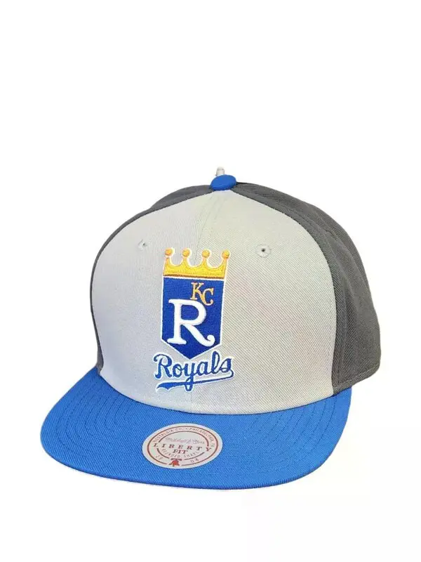 Mitchell & Ness Triple Play Cooperstown Cap - Grey