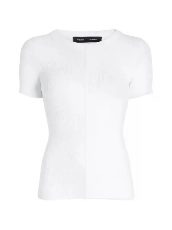 Proenza Schouler Ribbed Knit T-shirt