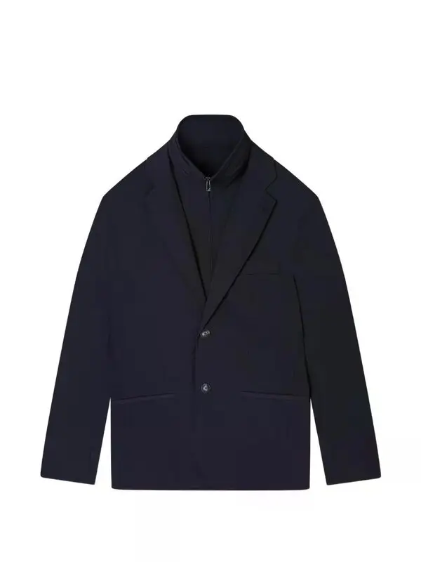 Emporio Armani Blazer With Zip Detail