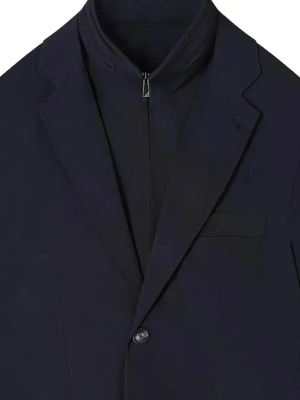 Emporio Armani Blazer With Zip Detail