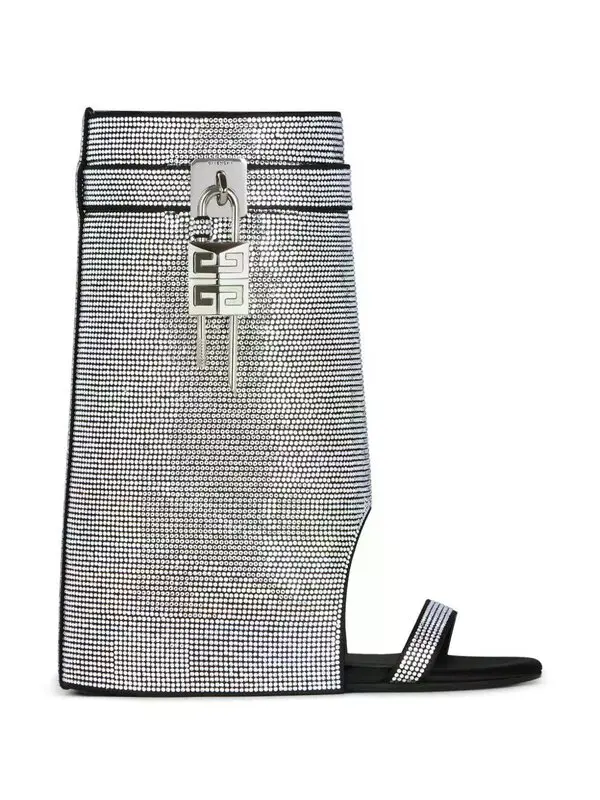 Givenchy Lock Ankle Sandals