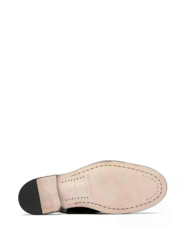 Officine Creative Solitude 102 Ruched Leather Loafers