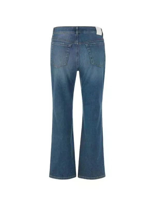 MARCCAIN Forli Flared-leg Embellished Jeans