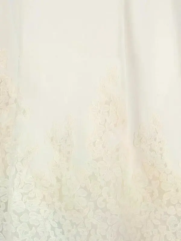 Ermanno Scervino Lace-detail A-line Midi Dress