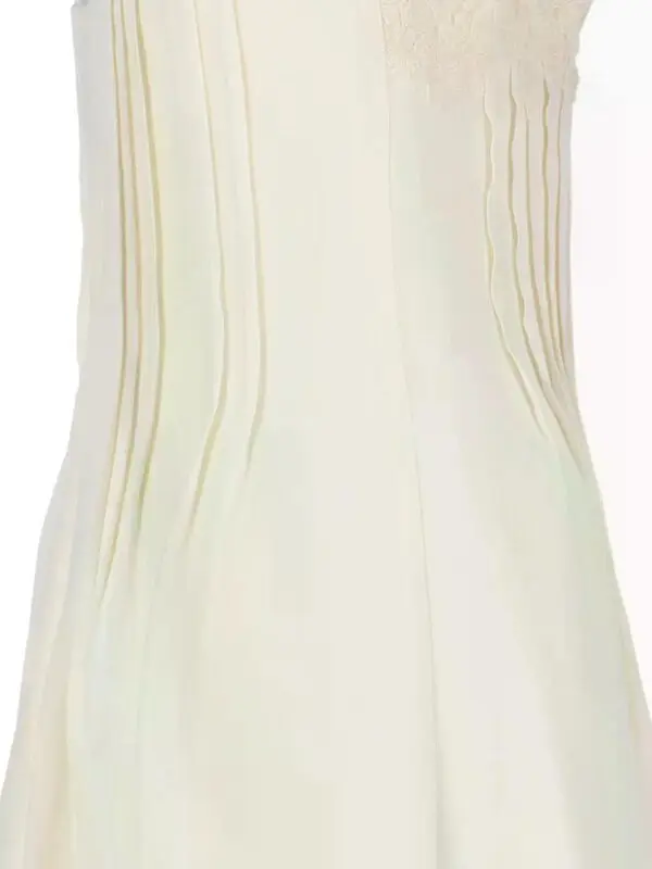 Ermanno Scervino Lace-detail A-line Midi Dress