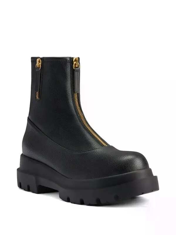 GIUSEPPE ZANOTTI Avice Zip Up Boots - Black