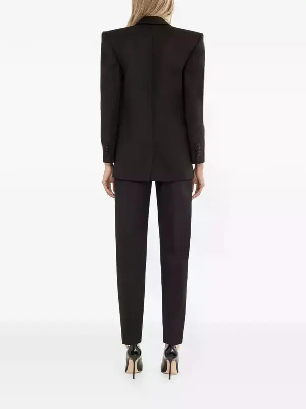 NISSA Wool Tuxedo Blazer