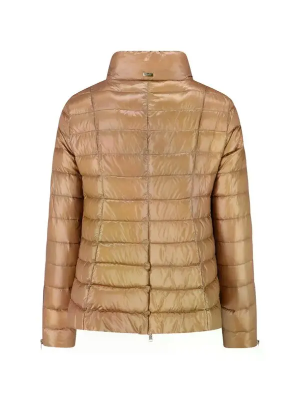 Herno Zipped Padded Jacket - Brown