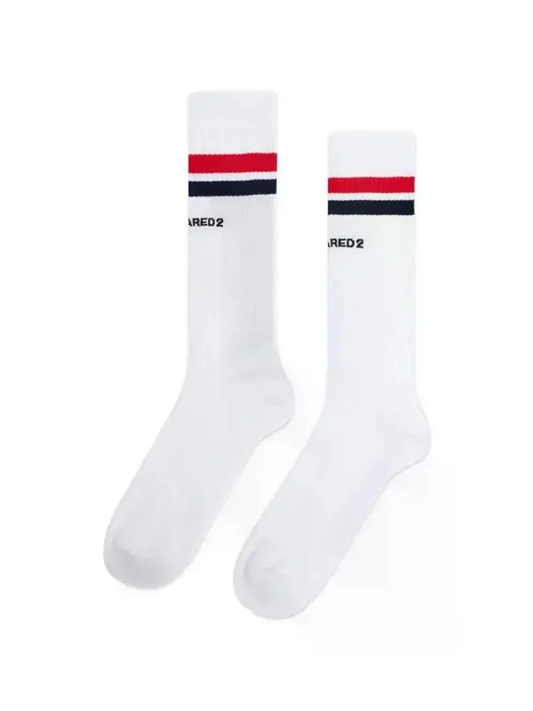Dsquared2 College Striped Socks