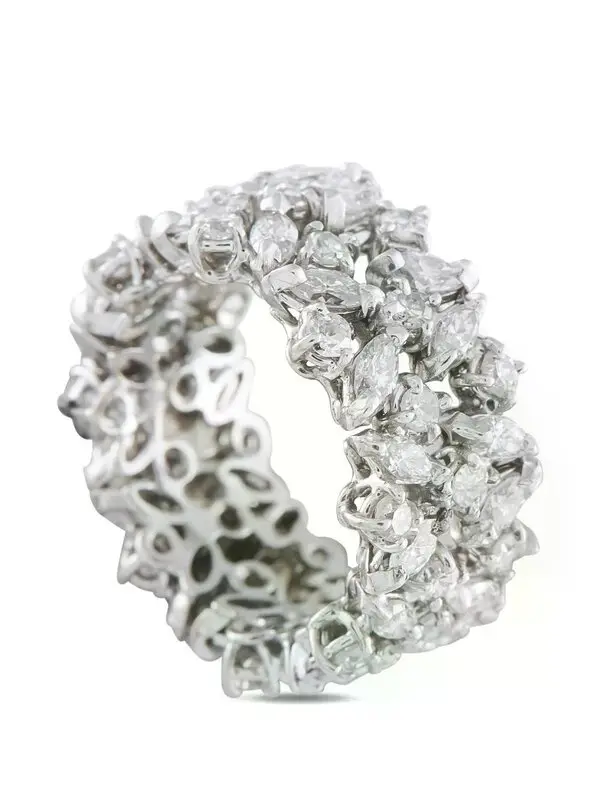 LB EXCLUSIVE Diamond Eternity Ring - Silver