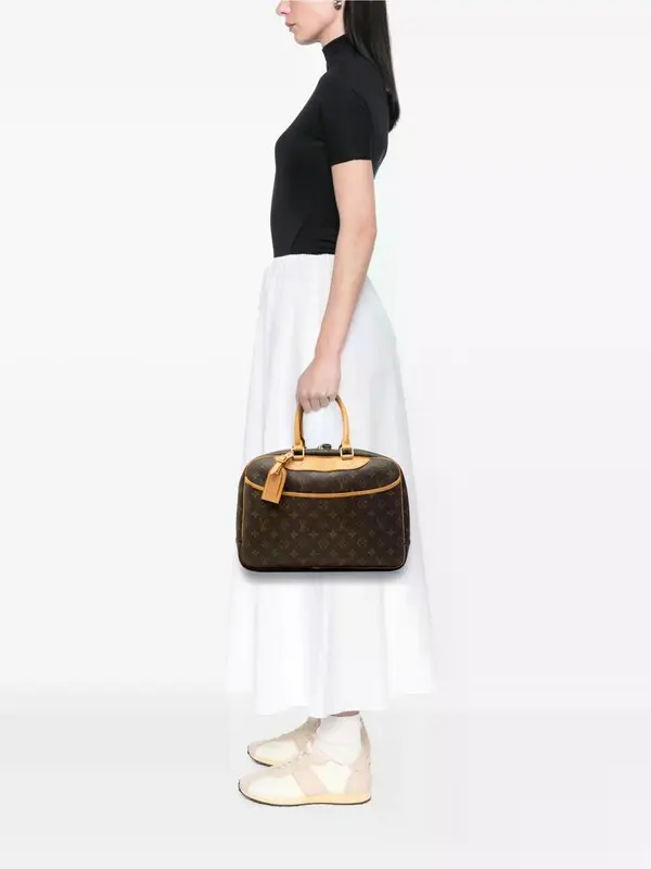 LOUIS VUITTON 1998 Monogram Deauville Handbag