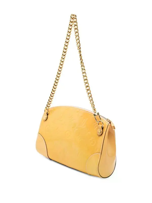 LOUIS VUITTON 2015 Monogram Vernis Santa Monica Satchel