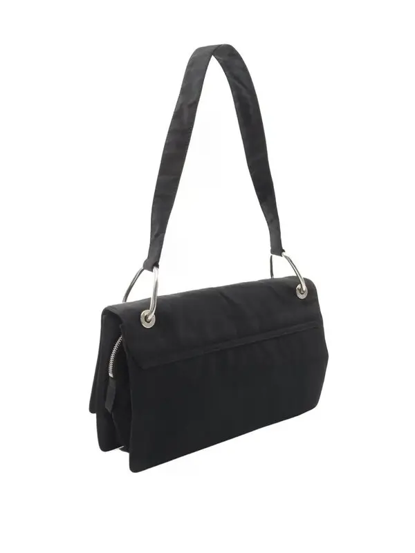 Prada 2000-2013 Tessuto Flap Shoulder Bag