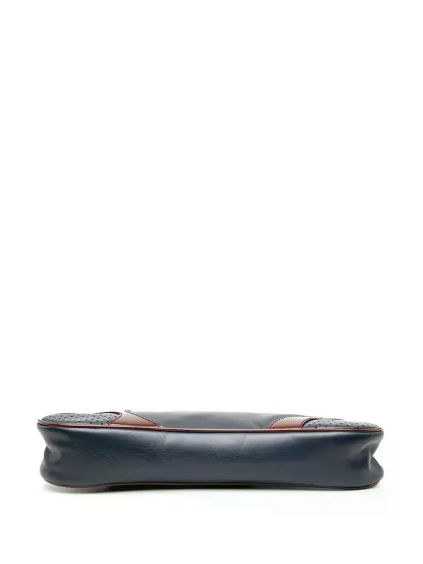 Prada Patent Trimmed Vitello Drive Crossbody Bag