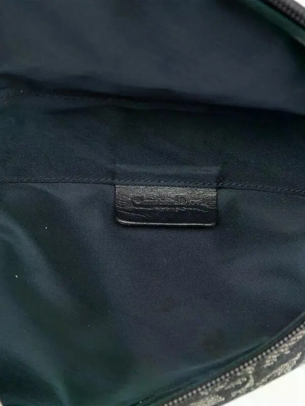 Dior Diorissimo Canvas Saddle Pouch