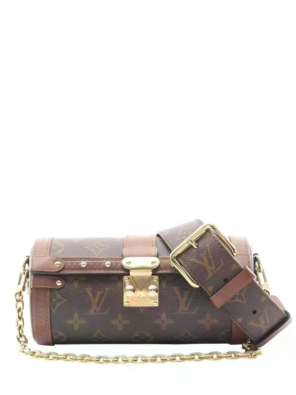 LOUIS VUITTON 2021-2025 Monogram Papillon Trunk Satchel