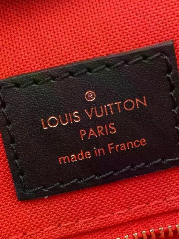 LOUIS VUITTON 2019 Monogram Reverse Giant Onthego Gm Satchel - Brown