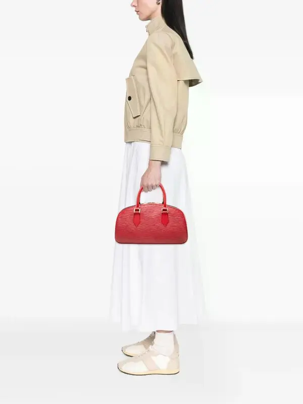 LOUIS VUITTON 1998 Epi Jasmine Handbag - Red