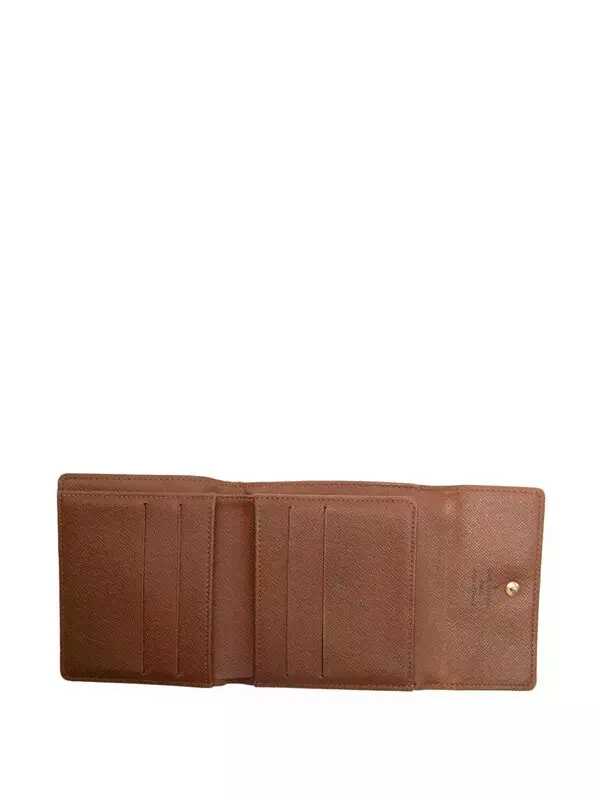 LOUIS VUITTON 2002 Monogram Portefuille Elise Trifold Wallet Small Wallets
