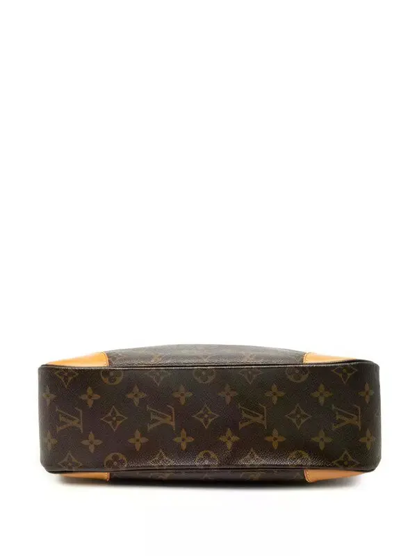 LOUIS VUITTON 2002 Monogram Boulogne 30 Shoulder Bag - Brown