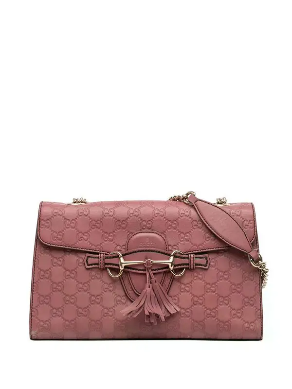 Gucci Medium Sima Emily Shoulder Bag - Pink