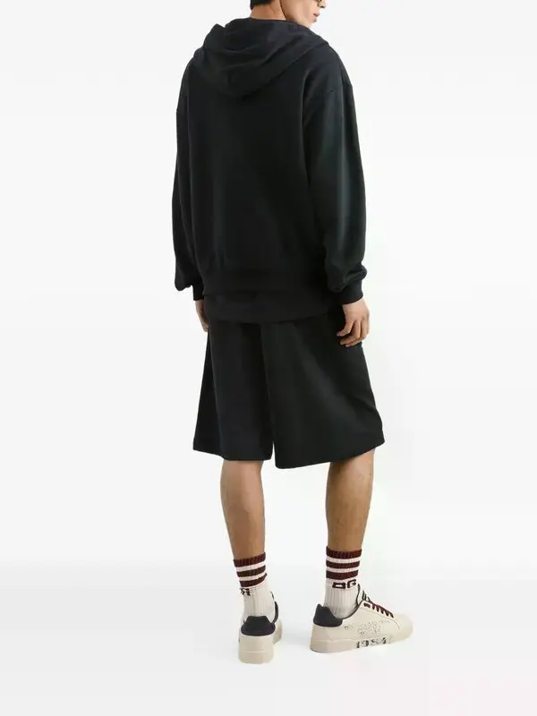 Dolce & Gabbana Zip-up Long-sleeve Hoodie - Blue