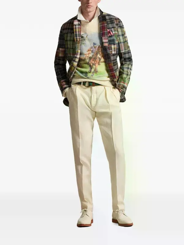 Polo Ralph Lauren Printed Crew Neck Sweater