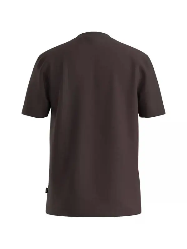 BOSS Mercerised-cotton T-shirt With Double B Monogram