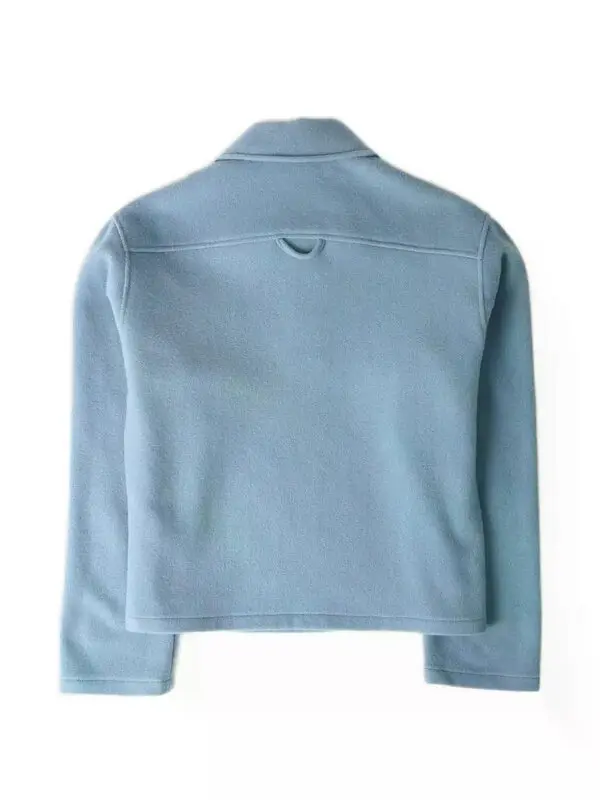 RIER Wool Polo Shirt - Blue