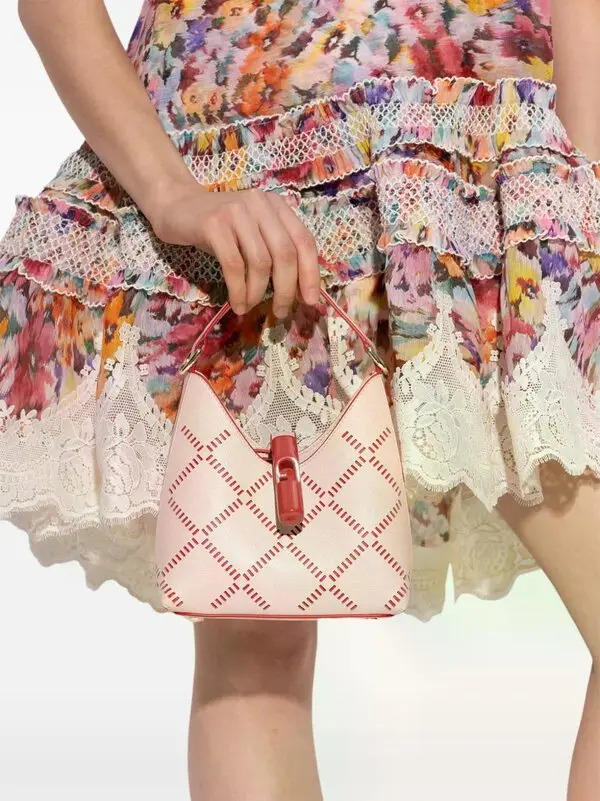 Furla Goccia Patterned Tote