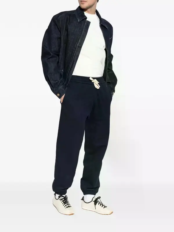 JIL SANDER Drawstring Embroidered Track Pants