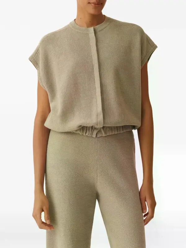 Fabiana Filippi Buttoned Fine Knit Cardigan