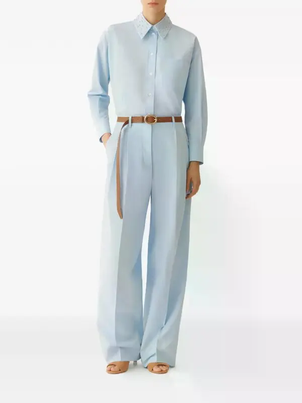 Fabiana Filippi Belt-loop Pleated Trousers