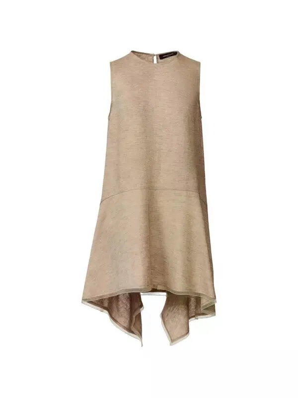 Fabiana Filippi Asymmetric Paneled Top - Neutrals