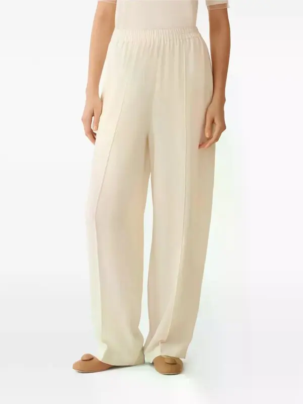 Fabiana Filippi Elasticated Waist Trousers - Neutrals