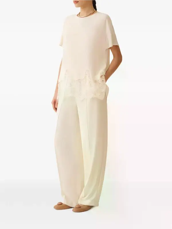 Fabiana Filippi Elasticated Waist Trousers - Neutrals