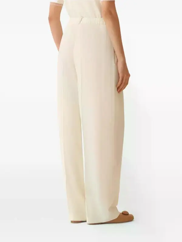 Fabiana Filippi Elasticated Waist Trousers - Neutrals