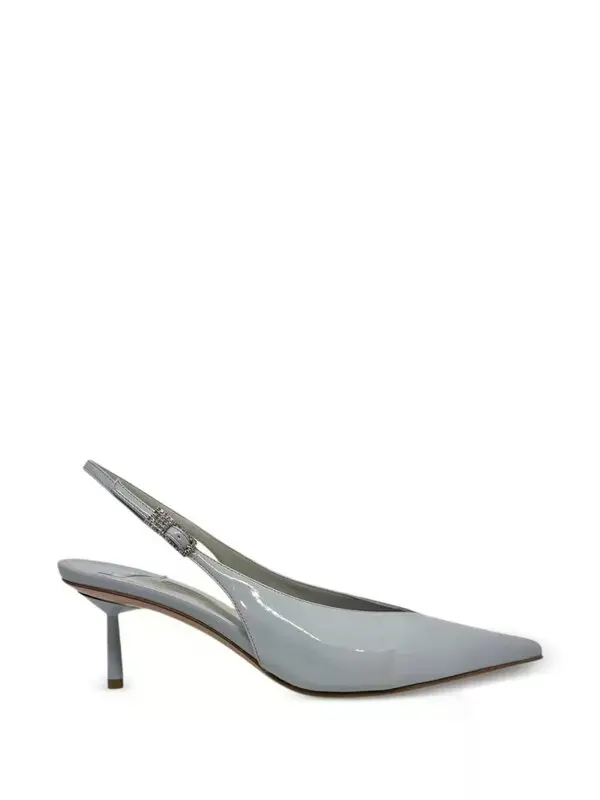LE SILLA Pointed Buckle Pumps - Grey