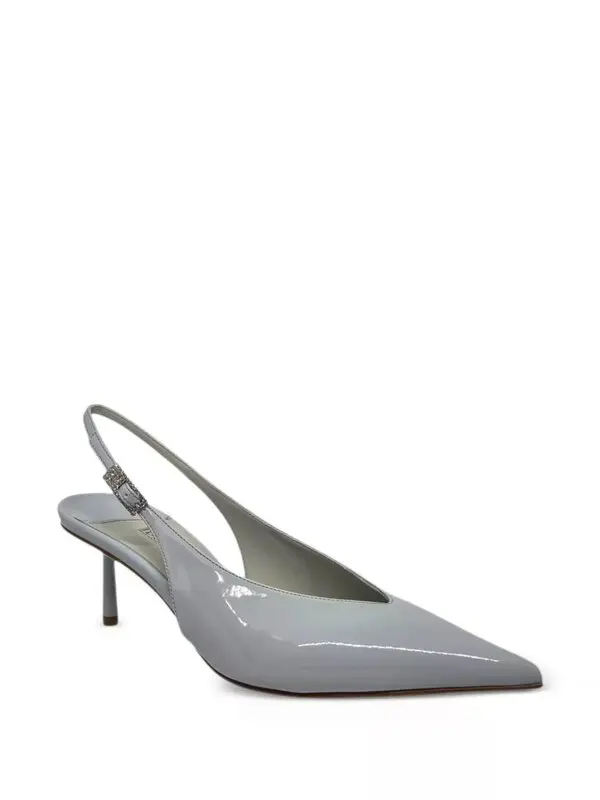 LE SILLA Pointed Buckle Pumps - Grey