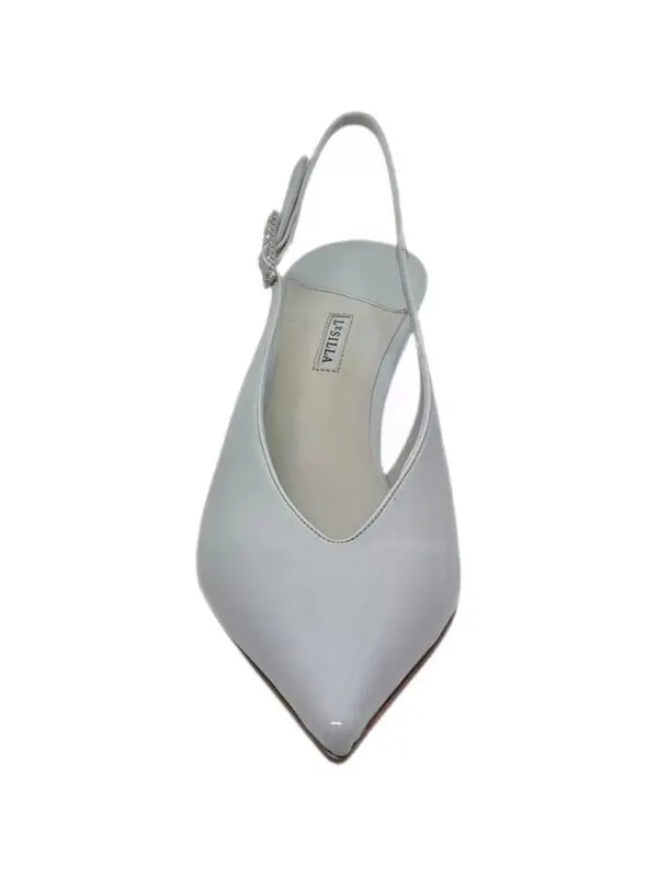 LE SILLA Pointed Buckle Pumps - Grey