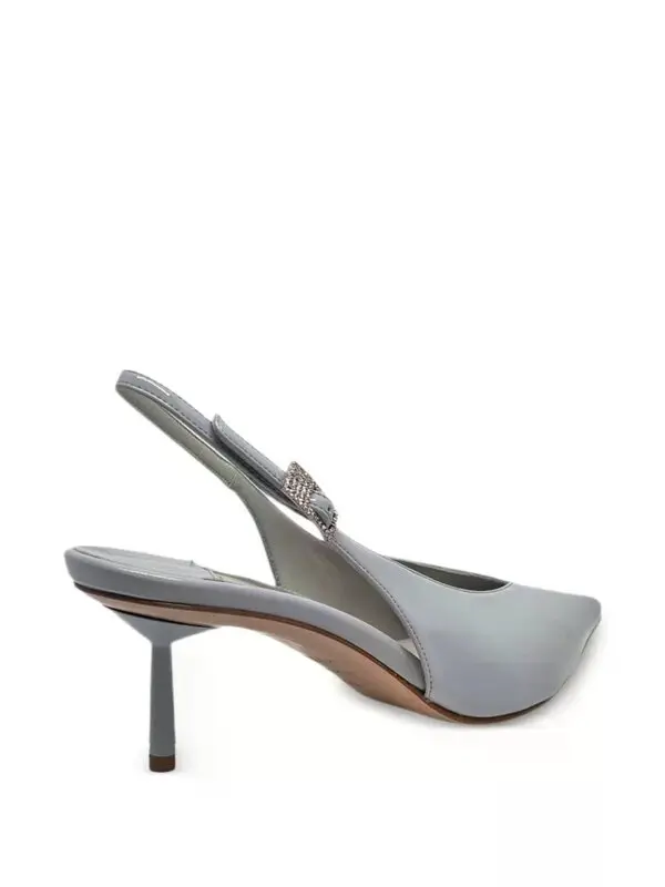 LE SILLA Pointed Buckle Pumps - Grey