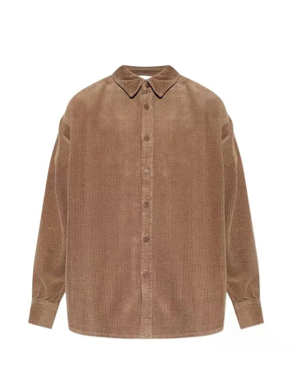 American Vintage Padow Corduroy Shirt - Brown